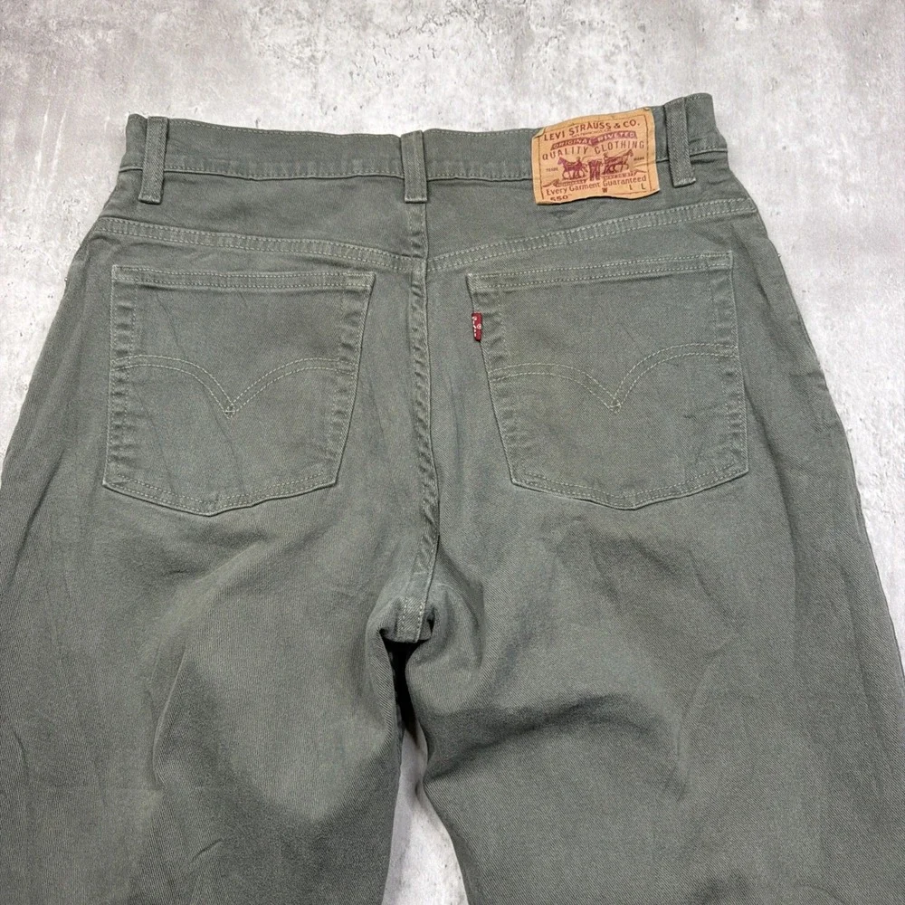 Levi's | Jeans | Vintage Levis 55 Mens 32x34 Relaxed Fit Olive Green ...